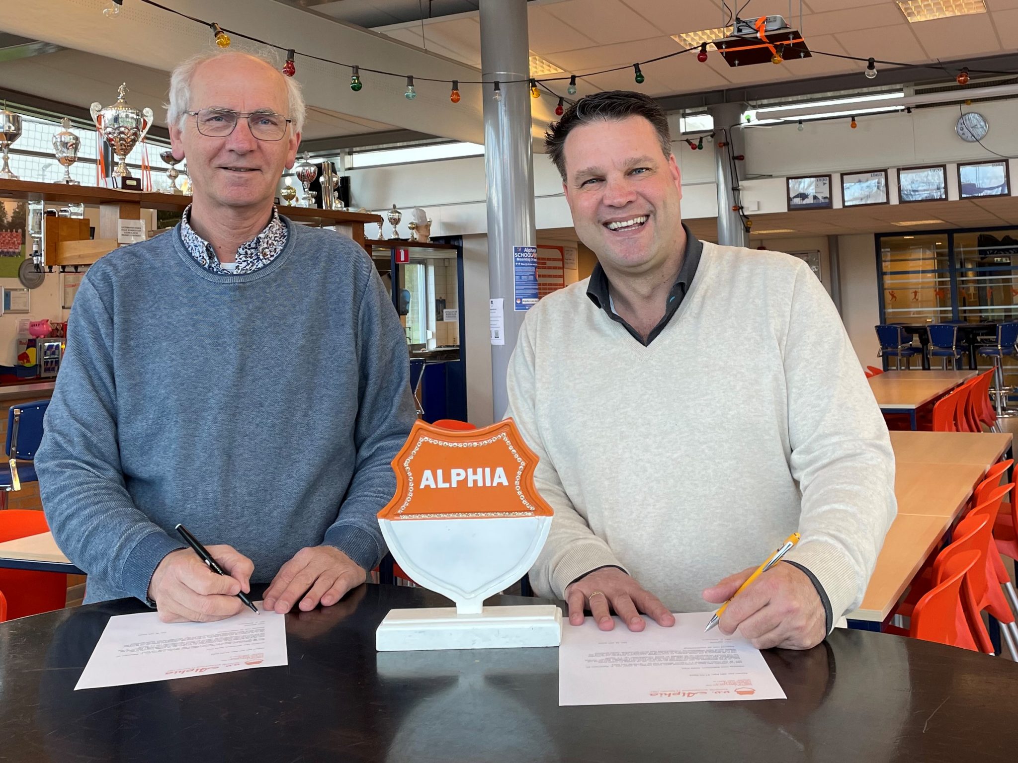 Paul Bahlmann wordt HJO bij vv Alphia (dit was een 1 april grap ...
